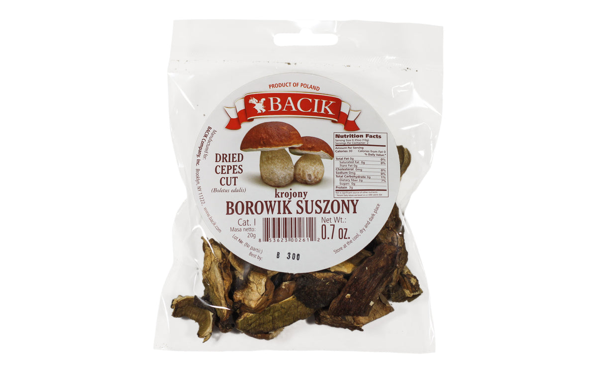 Dried Cepes Cut Pouch (Borowiki) – Polish Food Direct