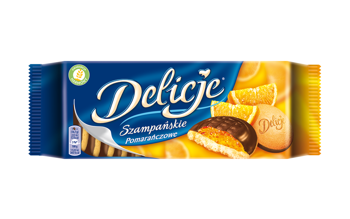 Sponge cakes w/orange filling – Polish Food Direct