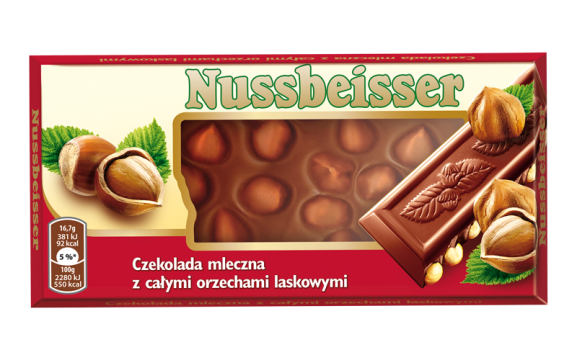 Milk chocolate with hazelnuts – Polish Food Direct